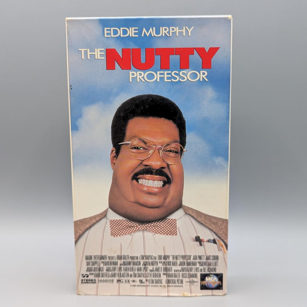 The Nutty Professor VHS / Vintage Video VHS Tape / Retro Movie Film ...