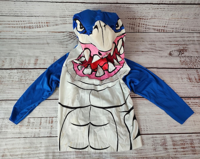 Vintage Street Sharks Ripster Costume by Disguise / Ages 4-6 / 1990s ...