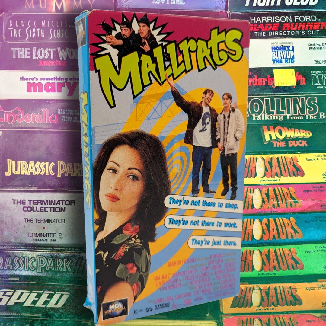 Mallrats Mall Rats VHS / Vintage Video VHS Tape / Retro Movie Film ...
