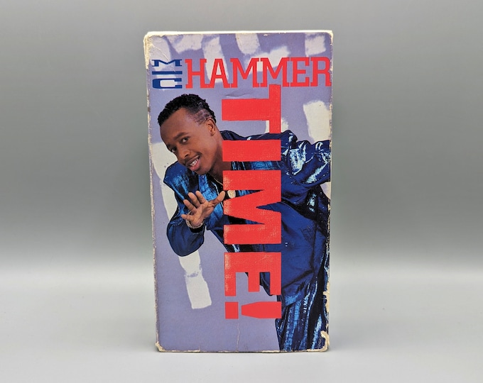 MC Hammer Time! VHS / Vintage Video VHS Tape / Retro Movie Film / 1990s ...