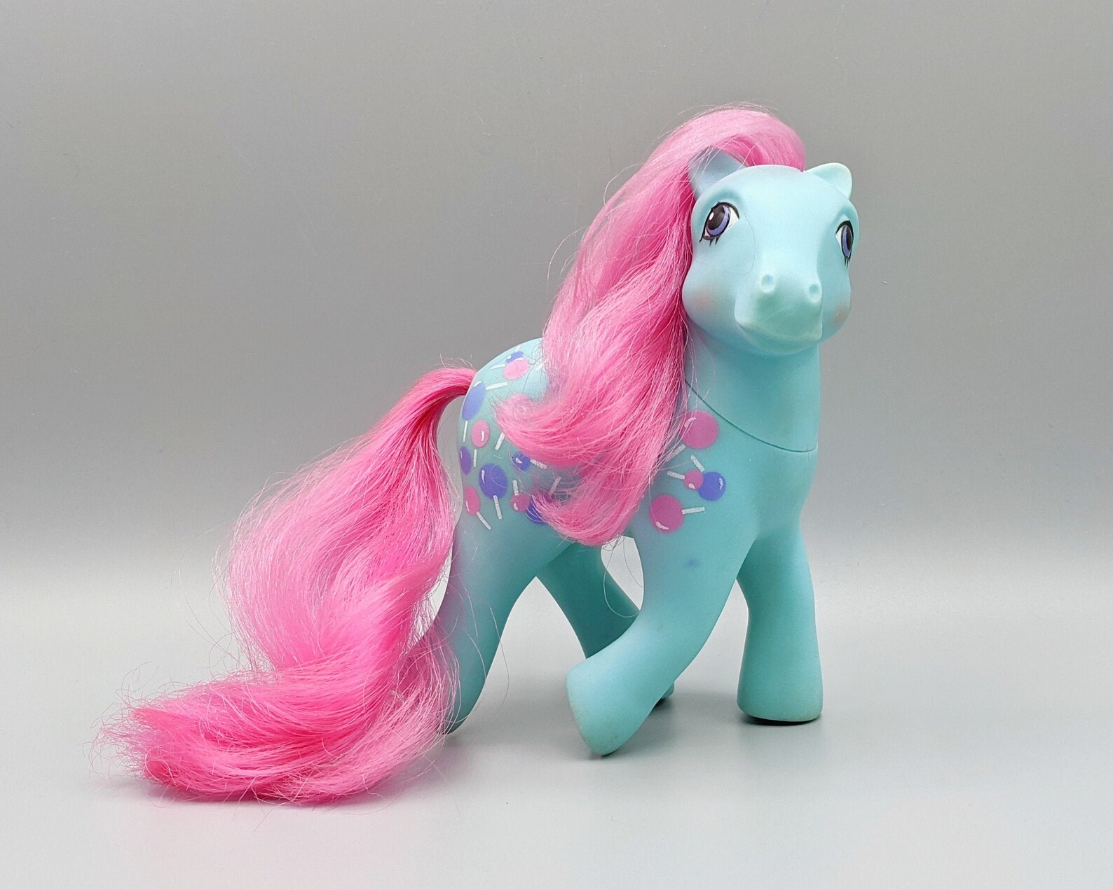Vintage 1987 My Little Pony Sweet Tooth G1 / 1980s 80s / Blue - Etsy