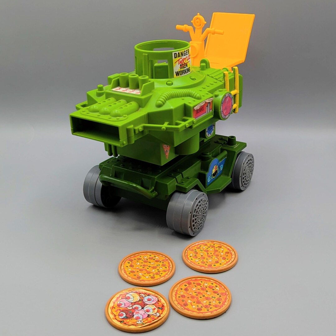 Vintage Pizza Thrower Vehicle / Action Figure Vintage Teenage Mutant ...