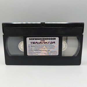 The Terminator VHS Hemdale 1984 / Vintage Video VHS Tape / Retro Movie ...