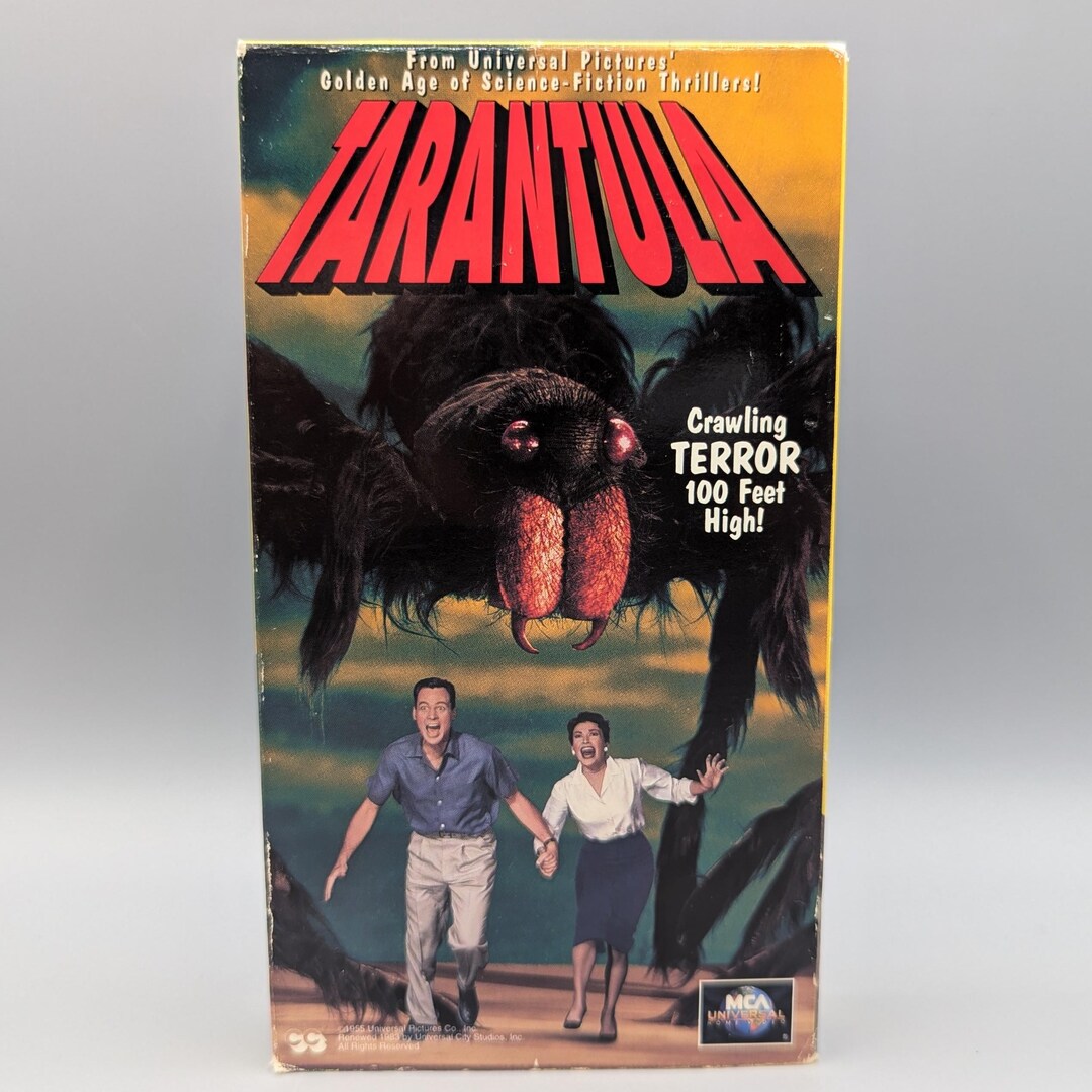 Tarantula VHS / Vintage Video VHS Tape / Retro Movie Film / 1980s 80s ...