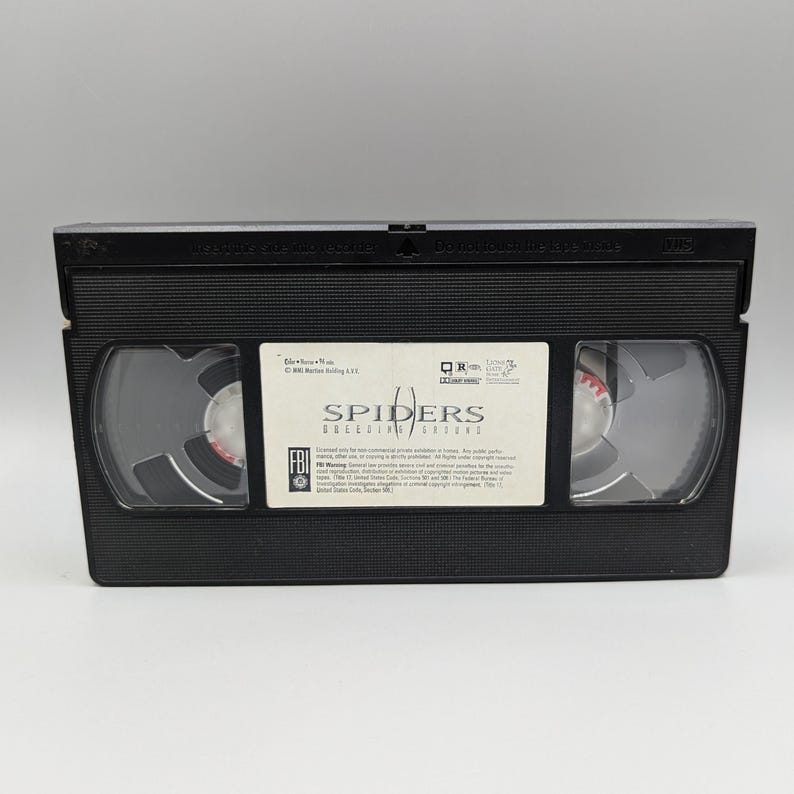 Spiders II 2 Breeding Ground VHS / Vintage Video VHS Tape / Retro Movie ...