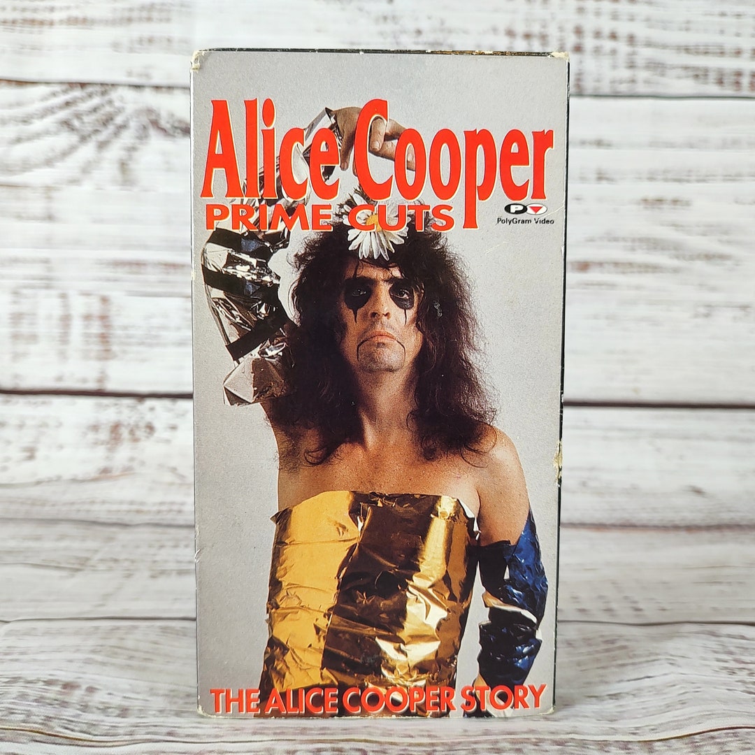 Alice Cooper Prime Cuts VHS / Retro / Vintage Video VHS Tape / Retro ...