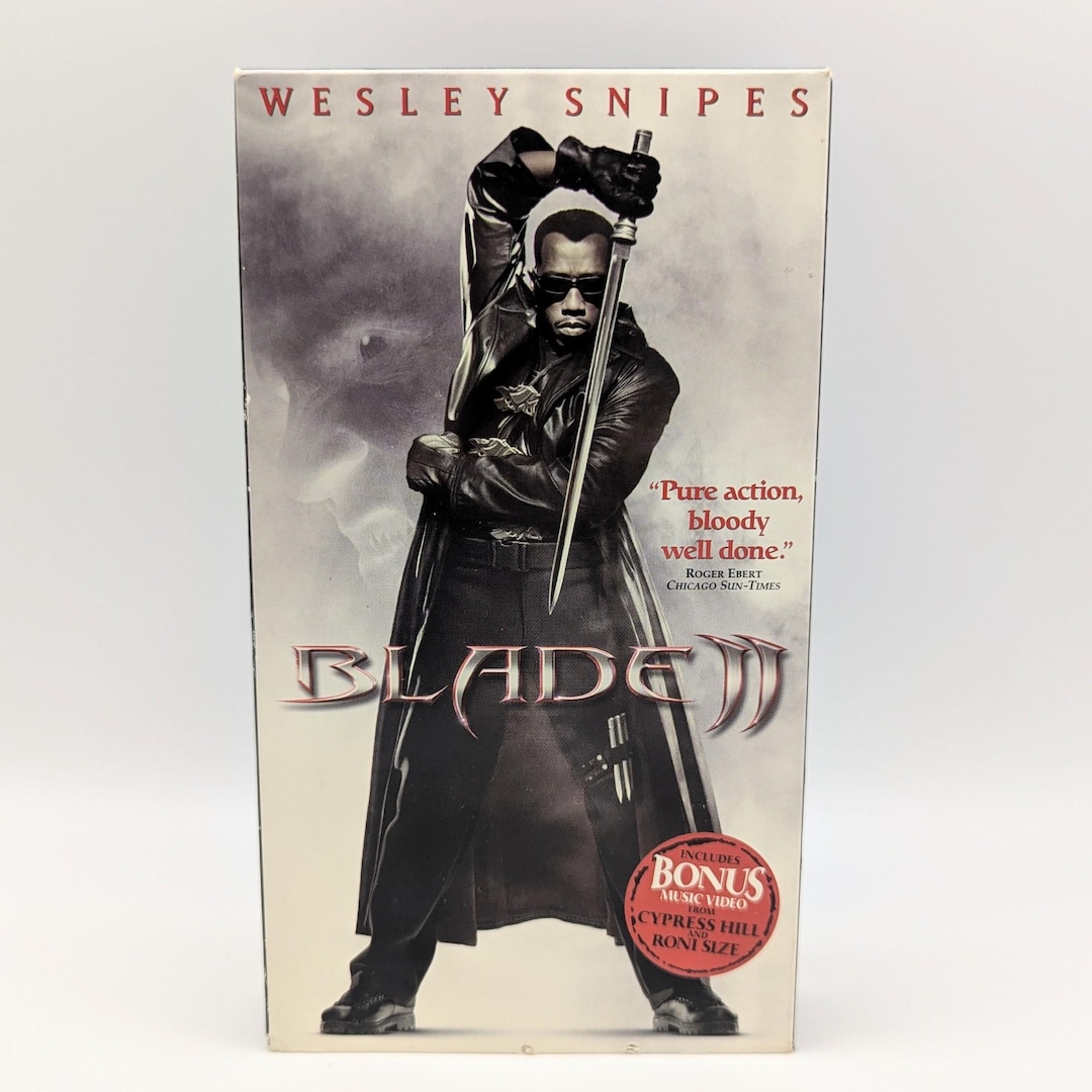Blade II 2 VHS / Vintage Video VHS Tape / Retro Movie Film / 1990s 90s ...
