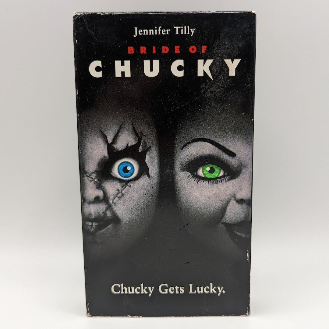 Bride of Chucky VHS / Vintage Video VHS Tape / Retro Movie Film / 1980s ...