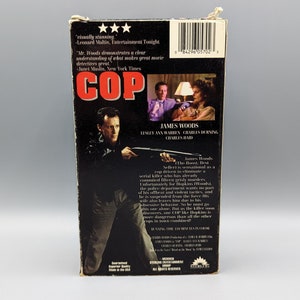 James Woods Cop VHS / Vintage Video VHS Tape / Retro Movie Film / 1980s ...