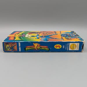 Mighty Morphin Power Rangers MMPR Food Fight VHS / Vintage Video VHS ...