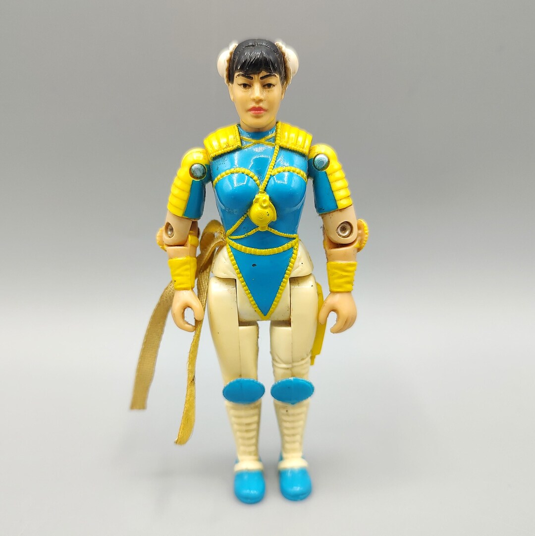 1993 GI JOE Capcom Street Fighter 2 Chun Li Loose Action Figure Vintage ...