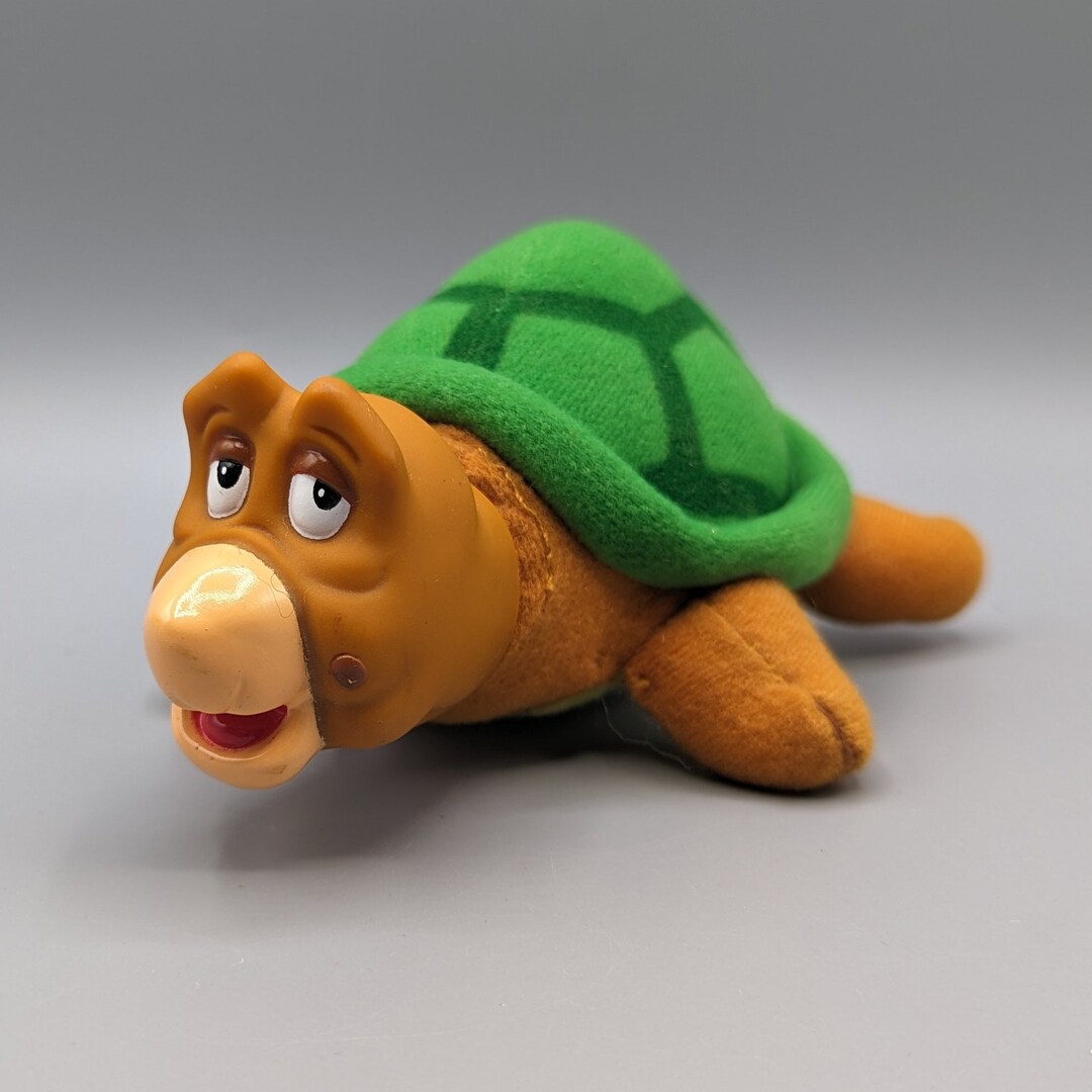 Vintage the Swan Princess Speed the Turtle 5 Inch / Retro Stuffed Toy ...