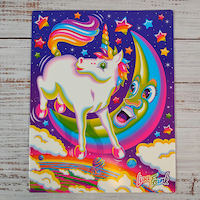 Lisa Frank Poster 14x19 Rainbow Glossy Backdrop Single Sheet - Etsy