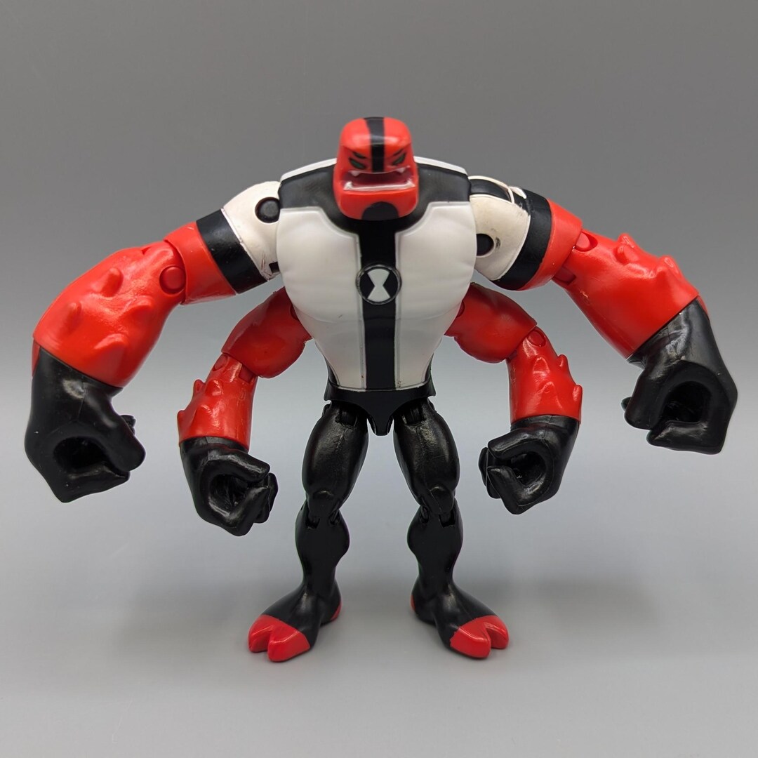 Ben 10 Four Arms Cartoon Network Action Figure Bandai / Toy / Retro ...