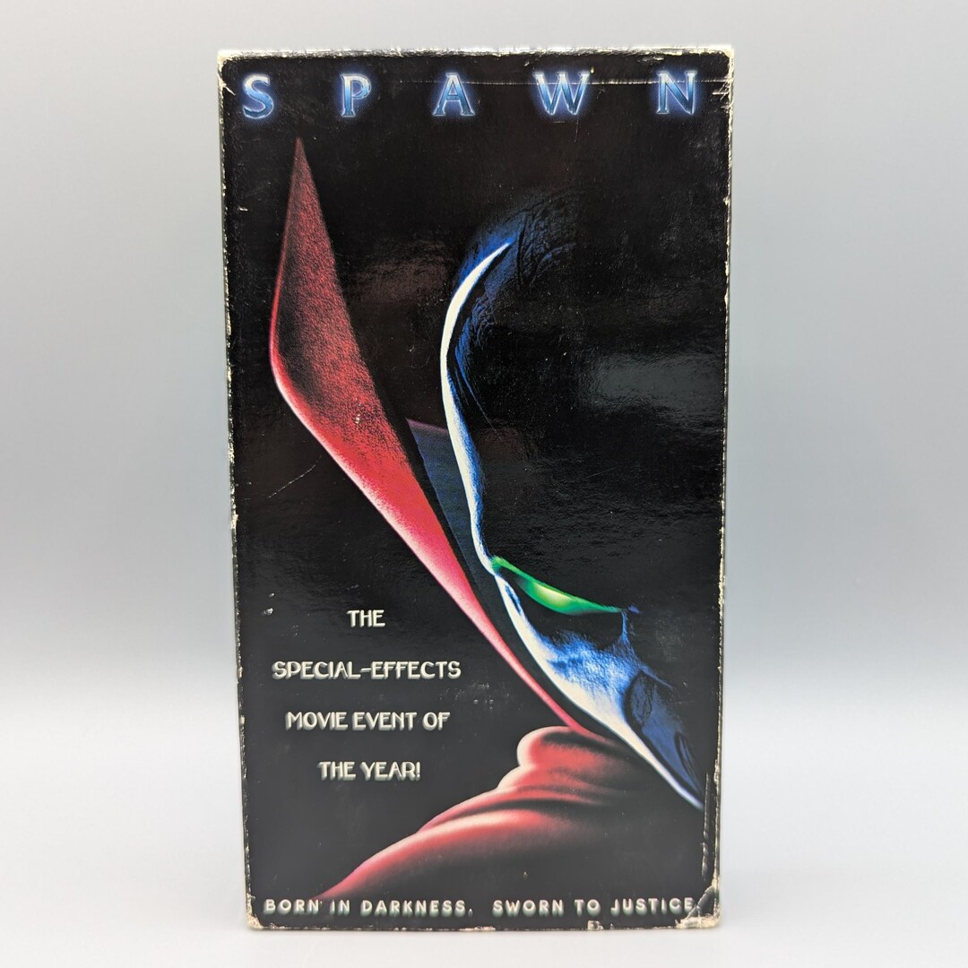 Spawn Movie VHS / Vintage Video VHS Tape / Retro Movie Film / 1990s 90s ...