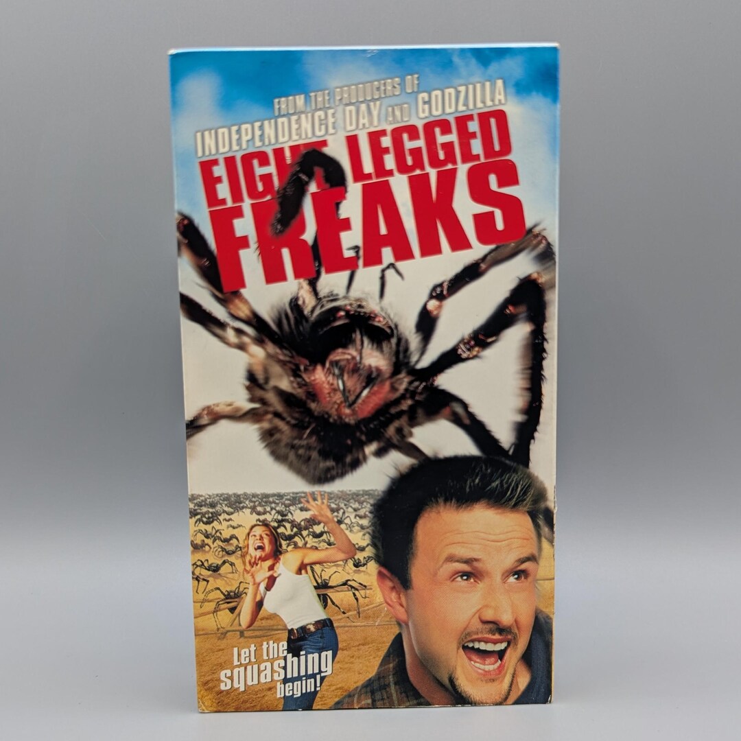Eight Legged Freaks VHS / Vintage Video VHS Tape / Retro Movie Film ...