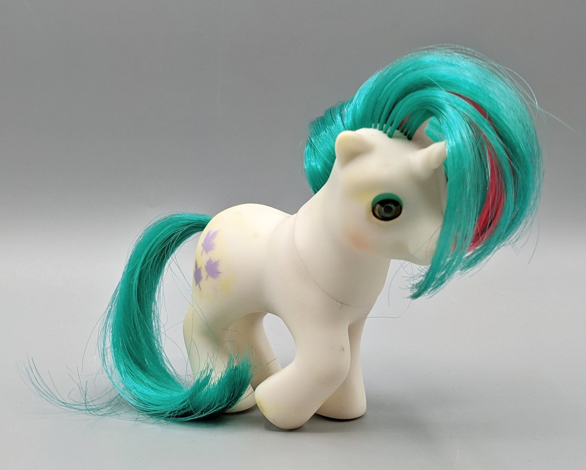 My Little Pony G1 1986 Beddy Bye Eye Ponies Leafs White - Etsy