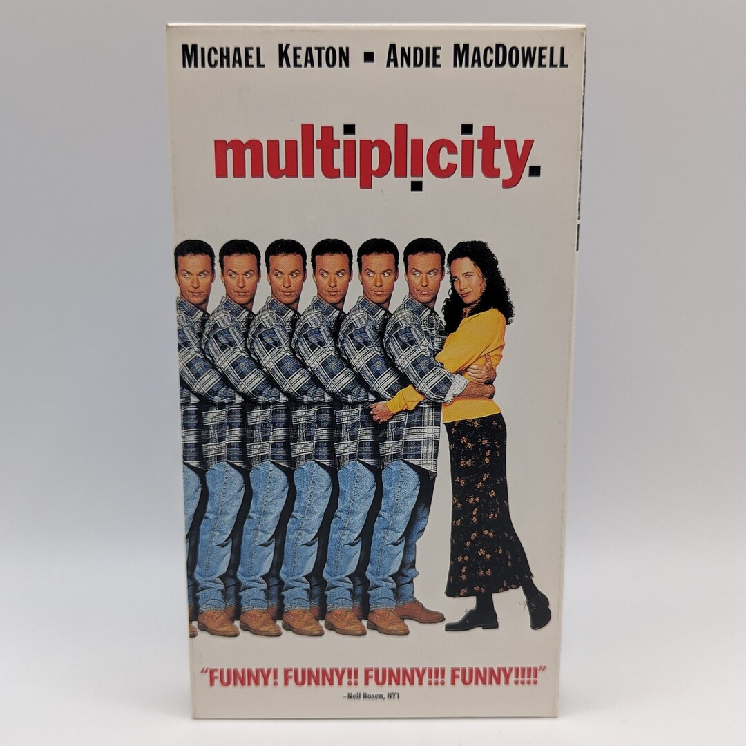 Multiplicity / Vintage Video VHS Tape / Retro Movie Film / 1990s 90s - Etsy