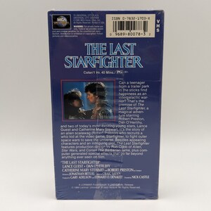 The Last Starfighter / Vintage Video VHS Tape / Retro 1990s 90s 1980s ...