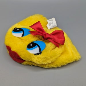 Vintage Ms. Pacman Miss Mrs. Hand Puppet Commonwealth 1982 / 1980s 80s ...