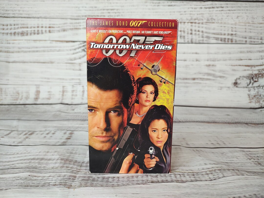 Tomorrow Never Dies James Bond 007 VHS / Vintage VHS Tapes / Cartoon ...