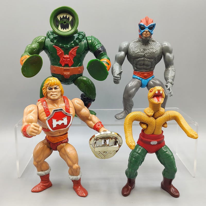 He Man Figures 1980s - Etsy