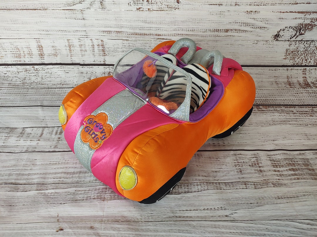 Groovy Girls Convertible Car / Plush Retro Toy Car / 1990s 90s ...