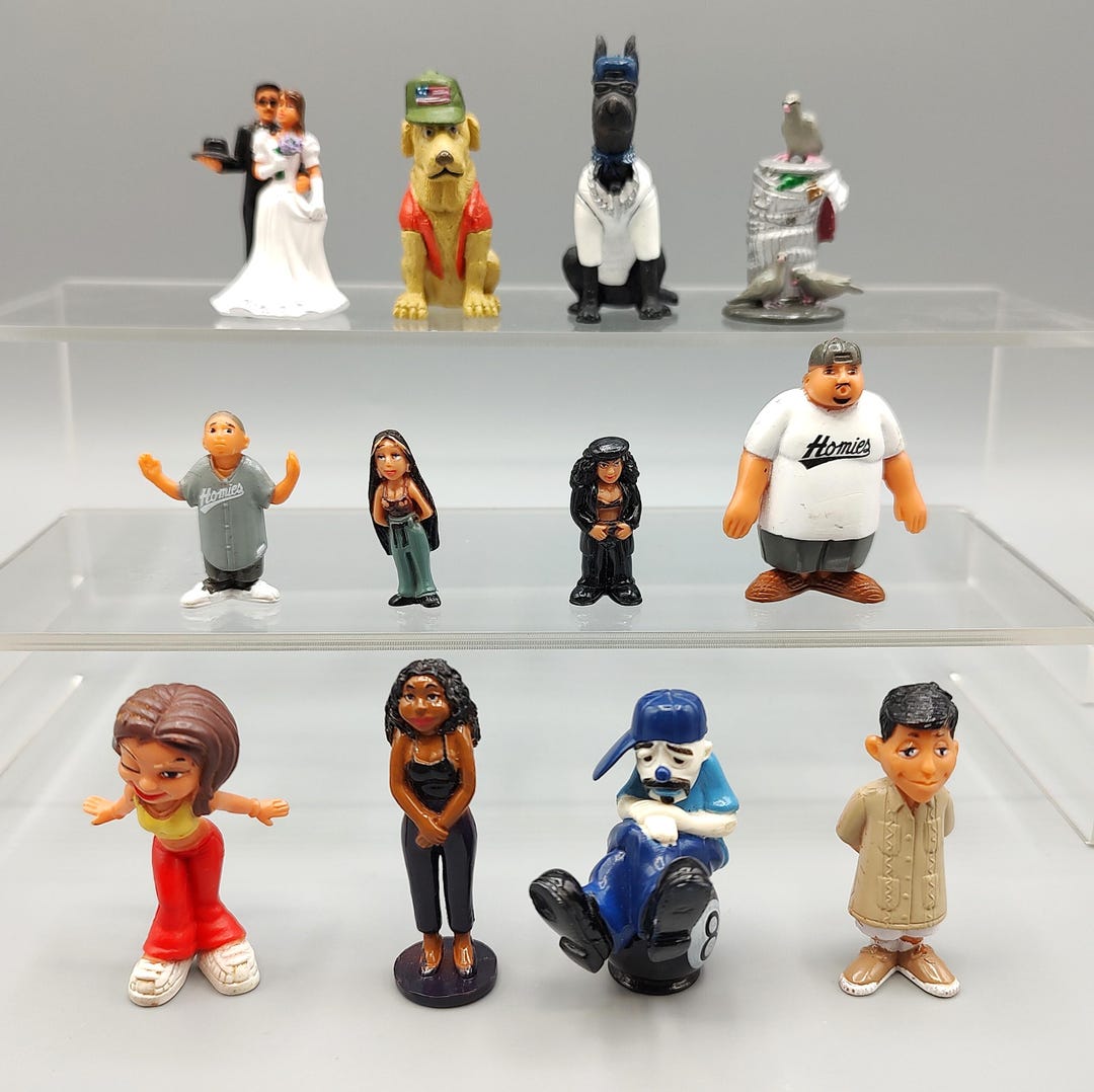Vintage Homies Figure / Retro PVC Miniature Figurine / Y2k 2000s 00s ...