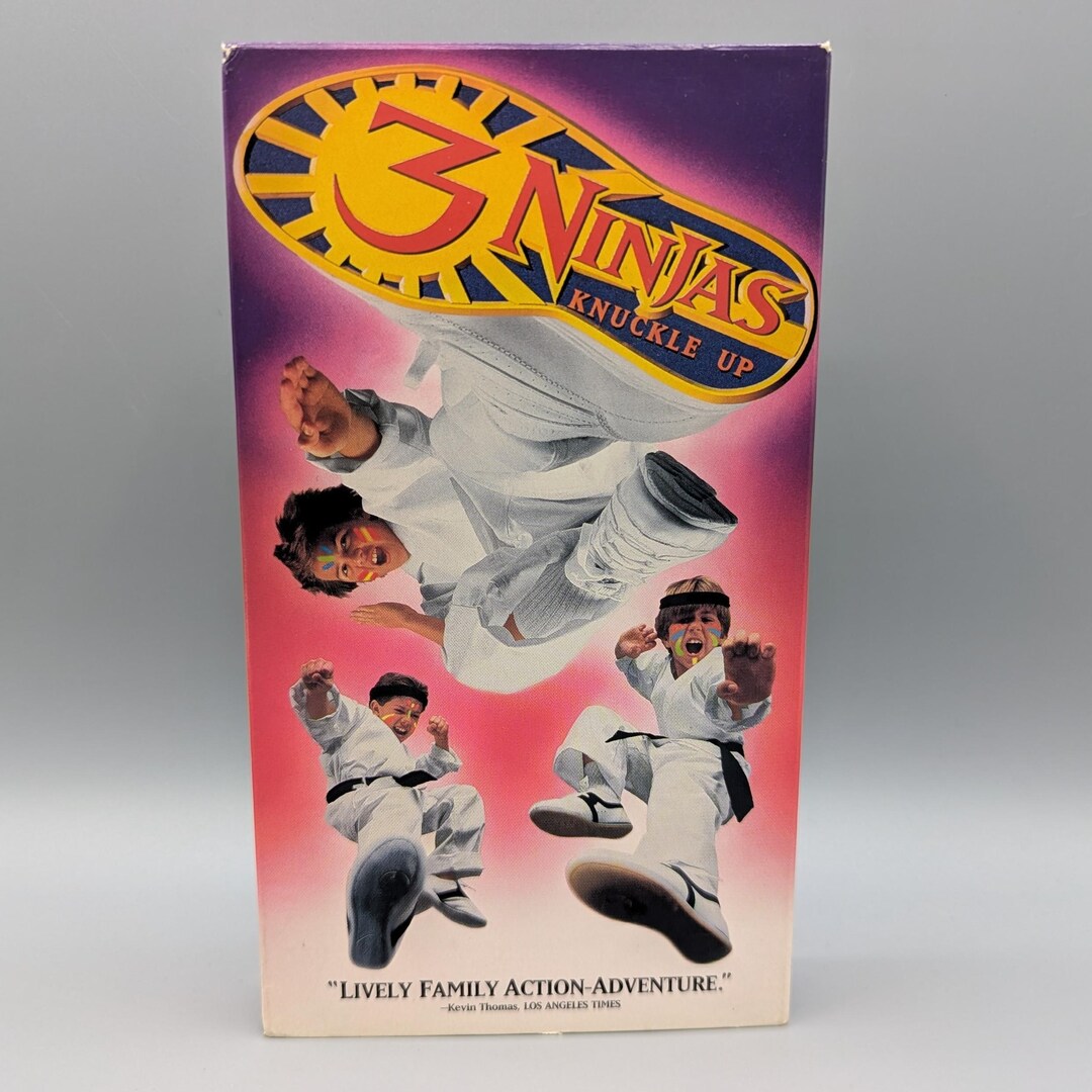 3 Ninjas VHS / Vintage Video VHS Tape / Retro Movie Film / 1990s 90s - Etsy