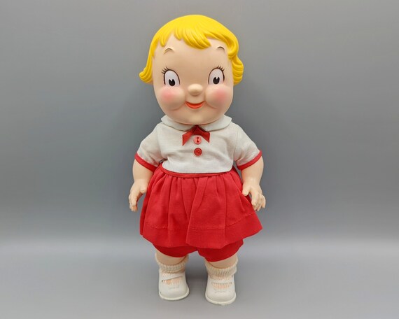 Vintage Rubber Doll / Campbell's Soup Girl / Retro Toy / - Etsy