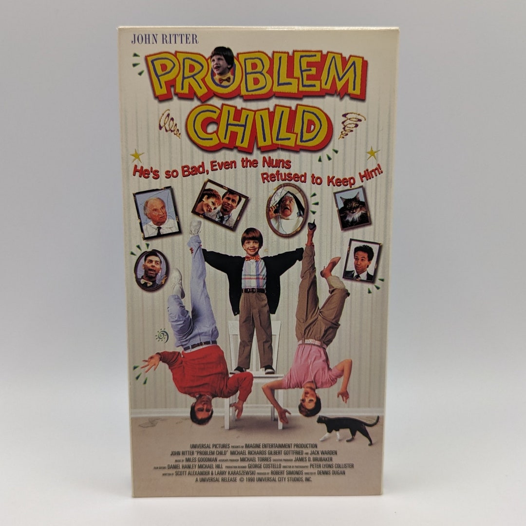 Problem Child VHS / Vintage Video VHS Tape / Retro Movie Film / 1980s ...