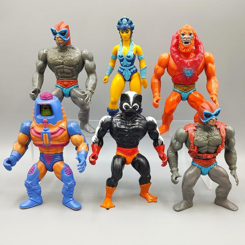 He Man Figures 1980s - Etsy