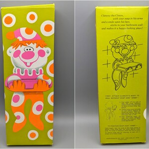 Avon Clancey Clown Soap Holder Dish and Soap NIB NOS Vintage Avon Gifts ...