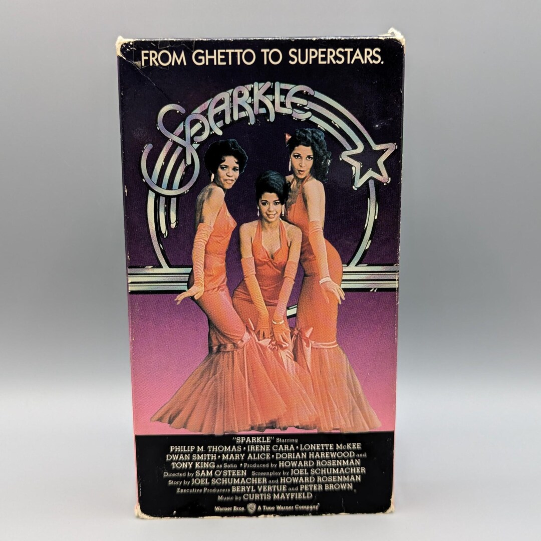 Sparkle From Ghetto to Superstars VHS / Vintage Video VHS Tape / Retro ...