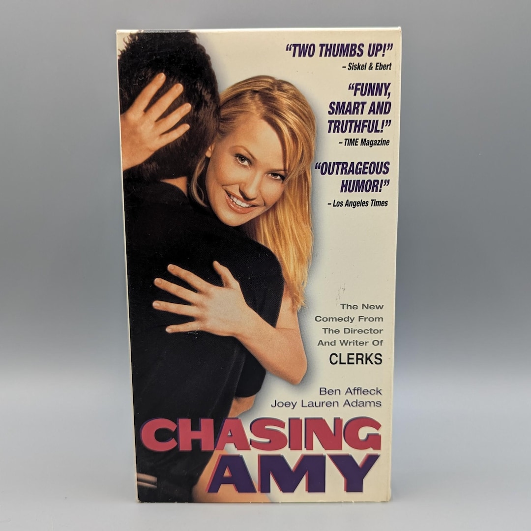 Chasing Amy VHS / Vintage Video VHS Tape / Retro Movie Film / 1980s 80s ...
