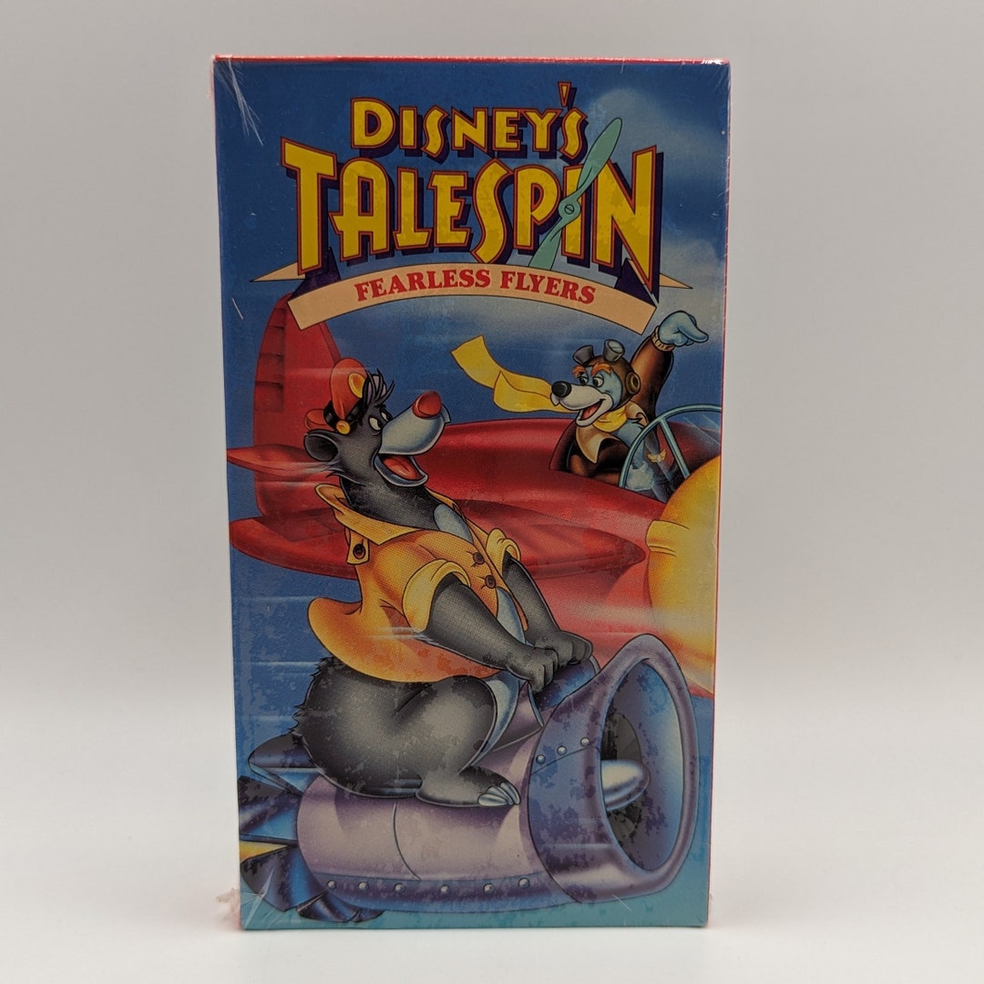 Disney's Tailspin VHS Sealed Fearless Flyers / Vintage Video VHS Tape ...