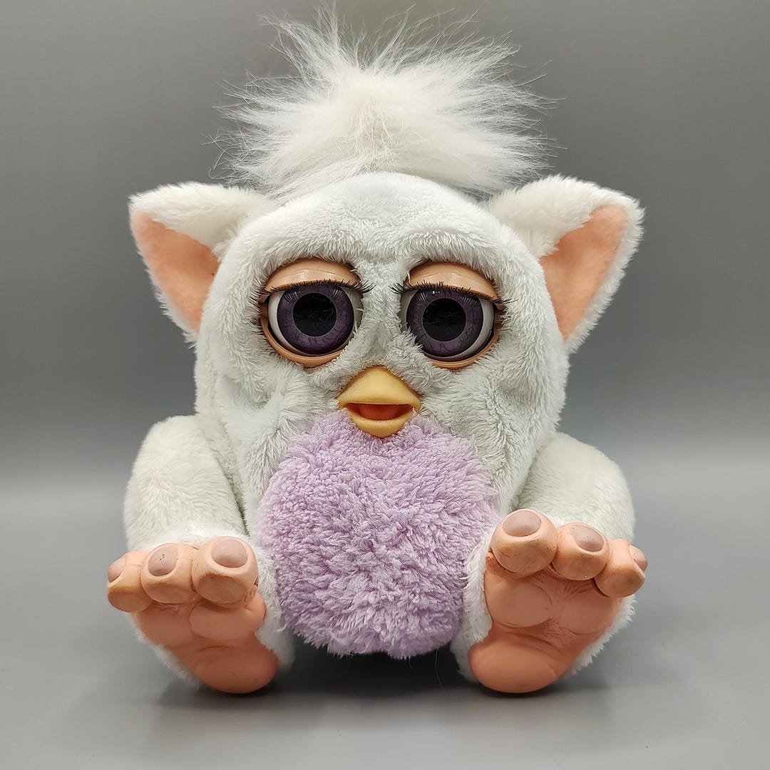 Vintage 2005 Emoto-tronic Furby Doll / Tiger Electronic Toy / 1990s 90s / Retro Ugly Furbies ...