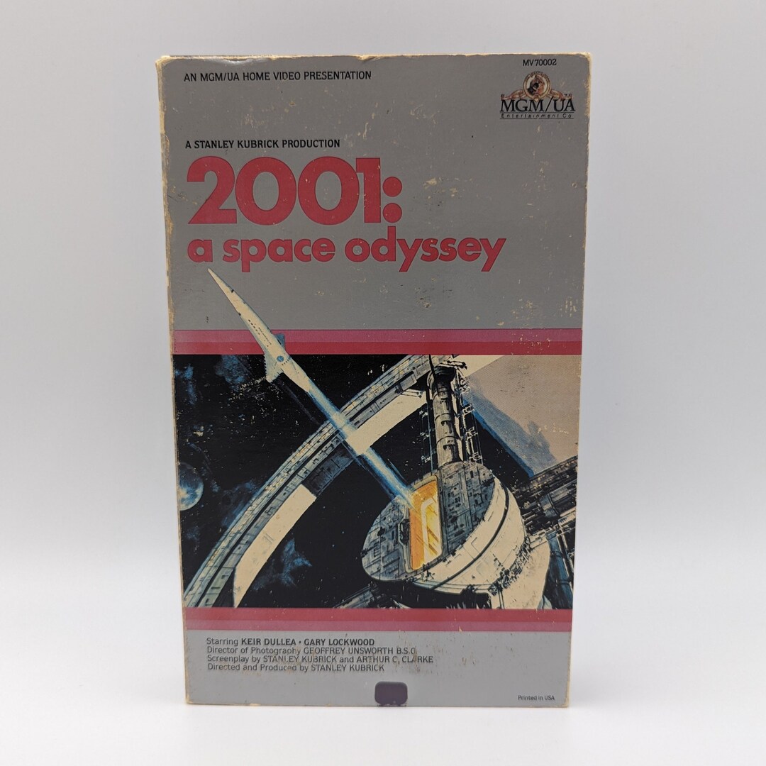 2001: A Space Odyssey VHS / Vintage VHS Tapes / 1980s 80s / 1990s 90s ...