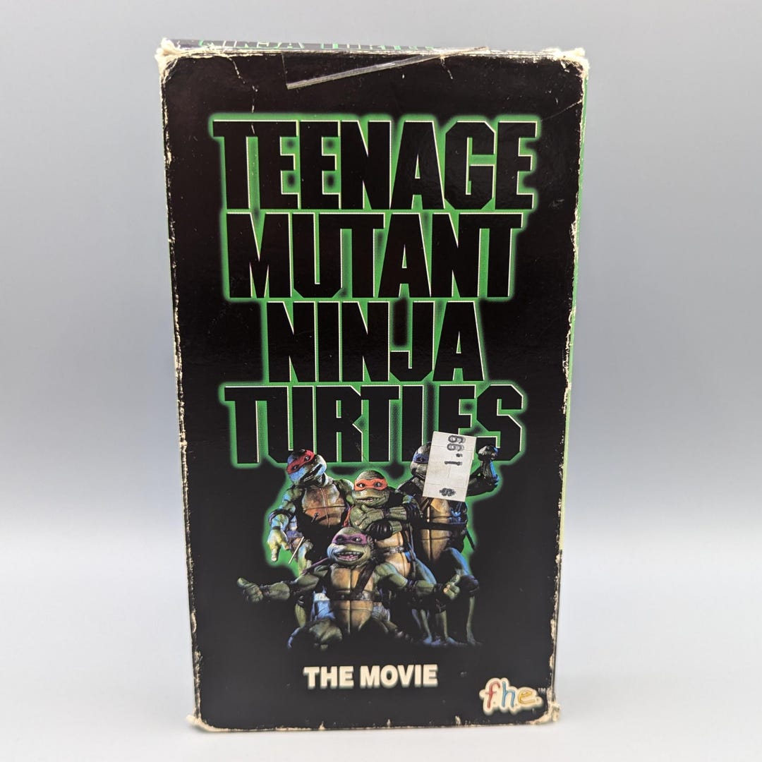 Teenage Mutant Ninja Turtles VHS / Retro Thriller / Vintage Video VHS ...