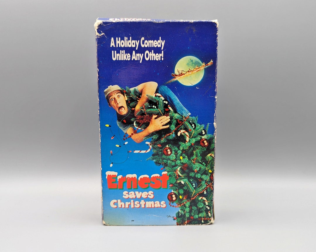 Ernest Saves Christmas VHS / Vintage Video VHS Tape / Retro Movie Film ...