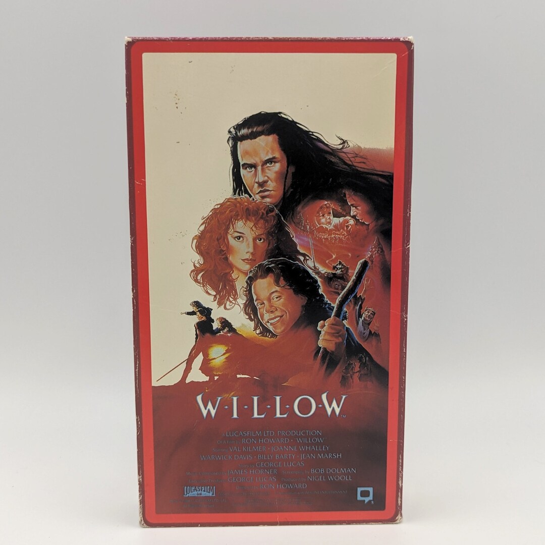Willow VHS / Vintage Video VHS Tape / Retro Movie Film / 1990s 90s ...
