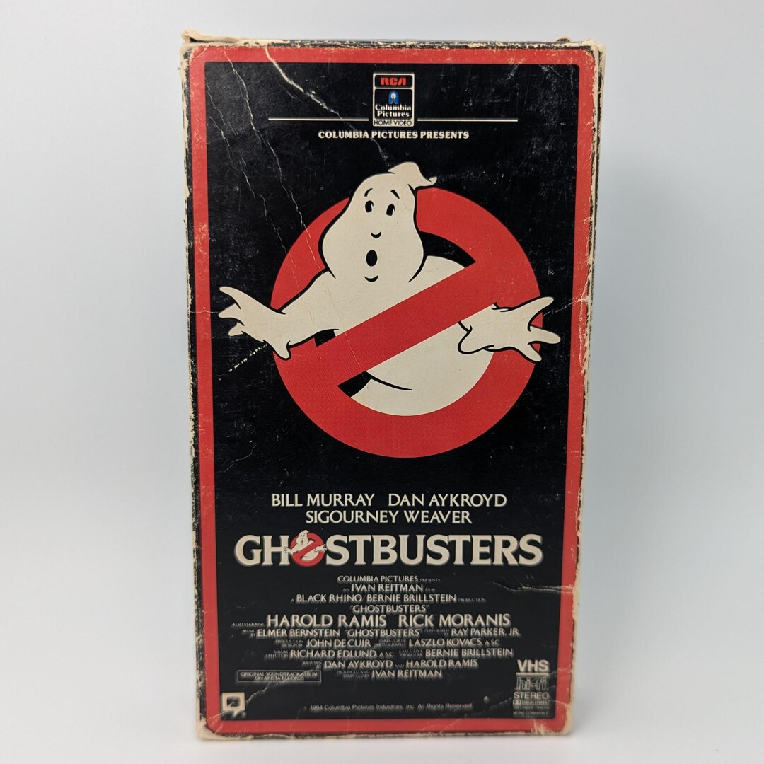 Ghostbusters Ghost Busters VHS / Vintage Video VHS Tape / Retro Movie ...