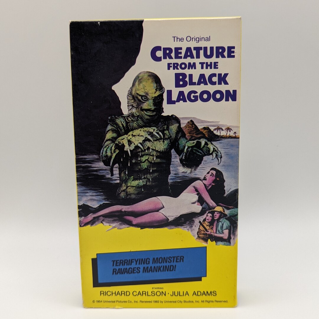 The Original Creature From the Black Lagoon VHS / Vintage Video VHS ...