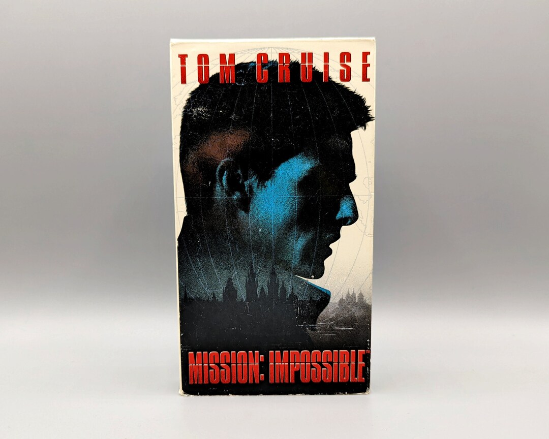 Tom Cruise: Mission Impossible / Vintage Video VHS Tape / Retro Movie ...