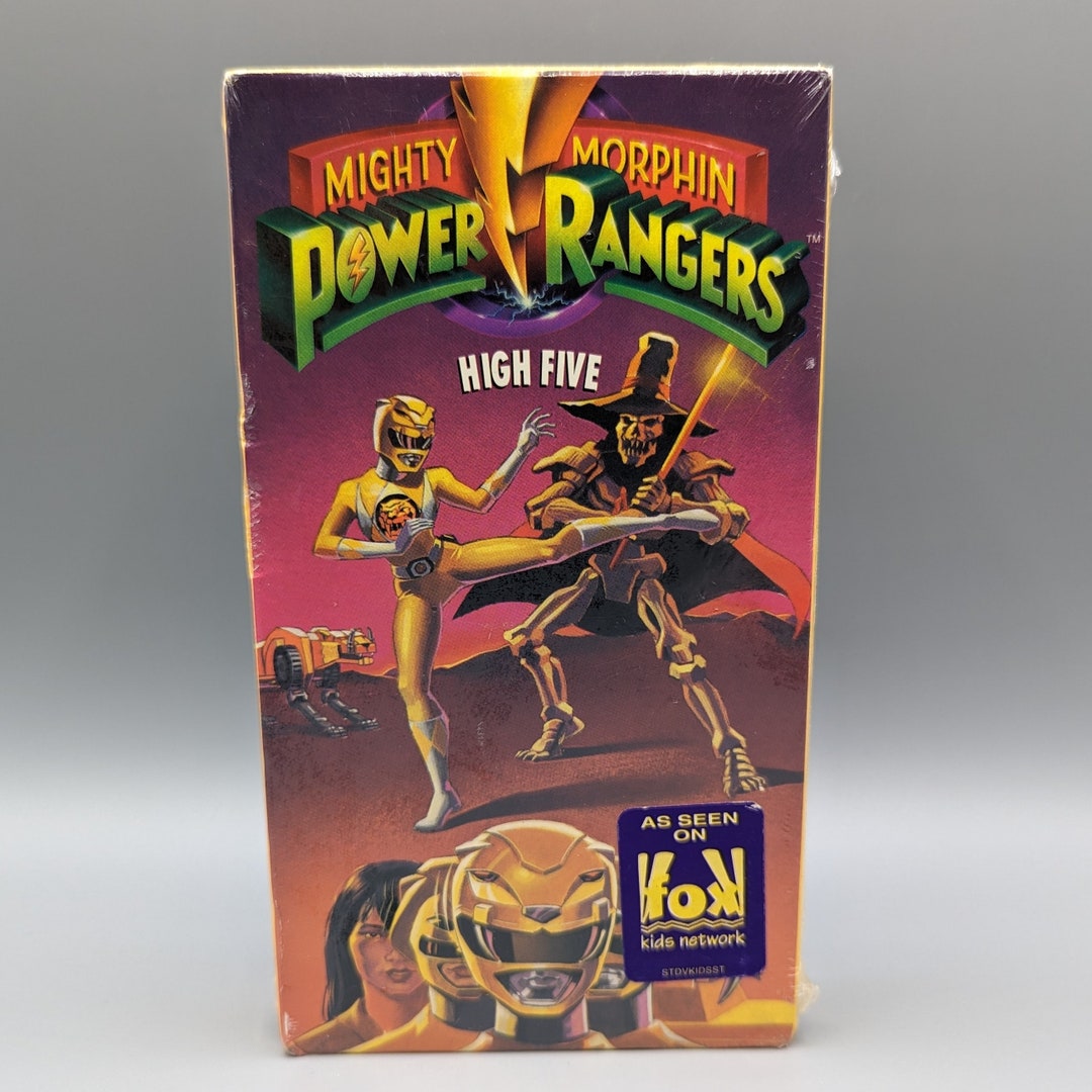 Mighty Morphin Power Rangers High Five MMPR SEALED / Vintage - Etsy