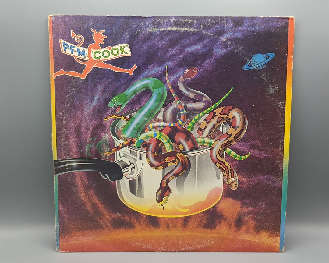 PFM Cook Manticore Vinyl / Vintage Vinyl Record / Retro Album / 12 Inch ...