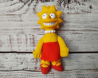 Plush Lisa Simpson - Etsy