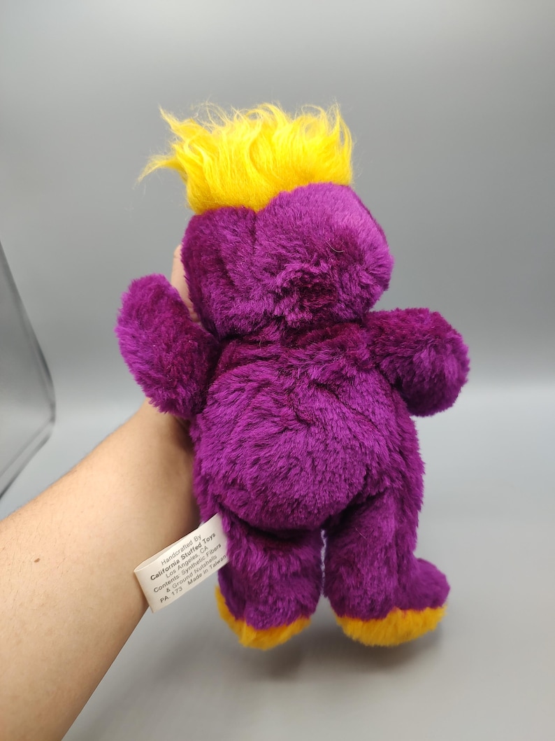 Vintage Chuck E. Cheese's Pizza Time Theater Mr. Munch Purple Plush 10 ...