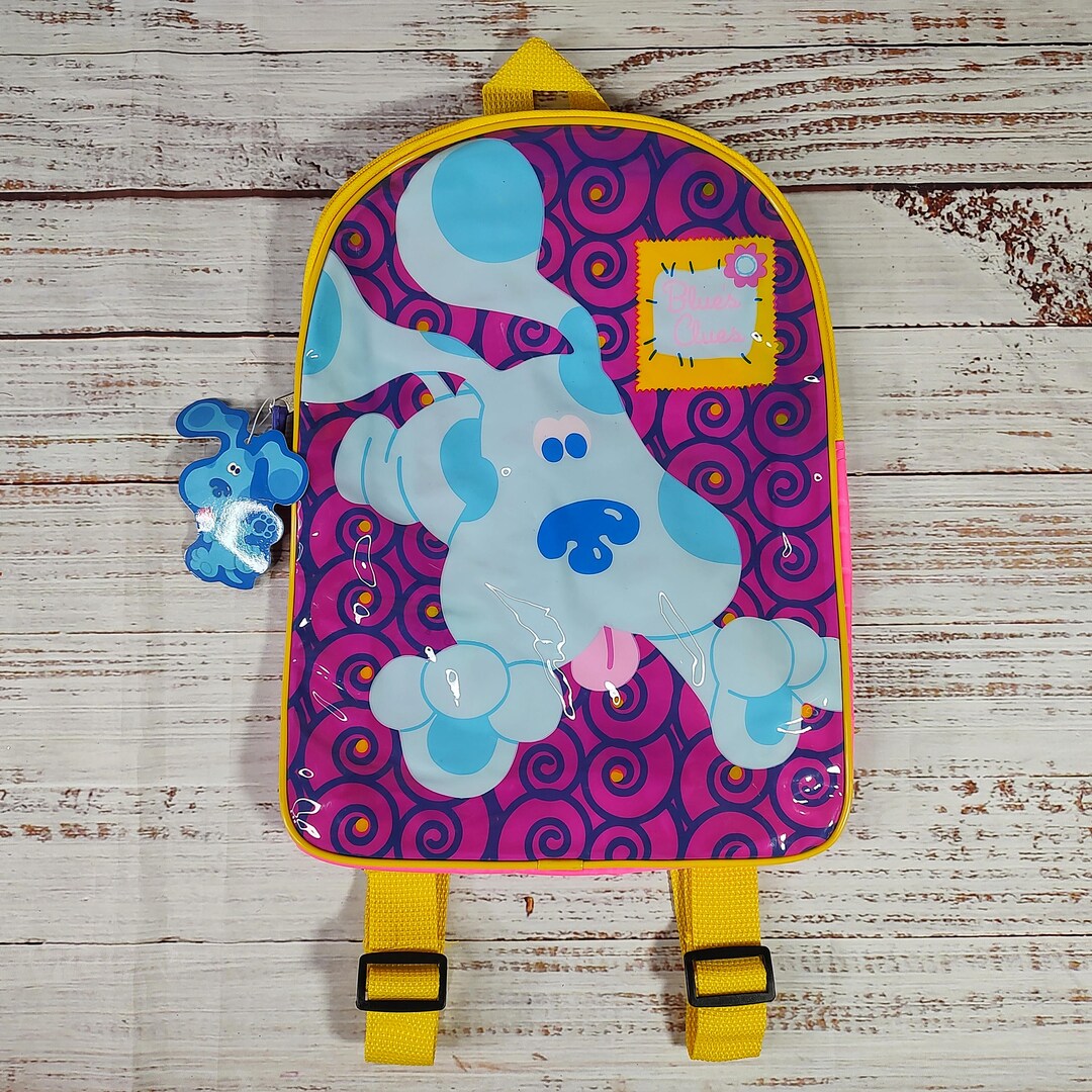 Vintage Kids Backpack / 1990s 90s Plastic Vinyl / Retro Back Pack ...