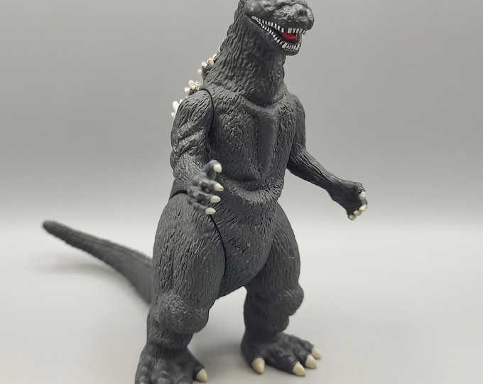 Vintage 2002 Bandai Toho 6.5" Godzilla 1954 Style Poseable Vinyl Action ...